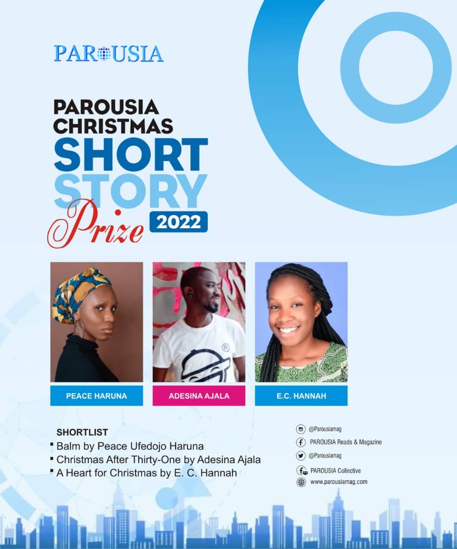 Parousia Christmas Short Story Prize 2022 – PAROUSIA Magazine